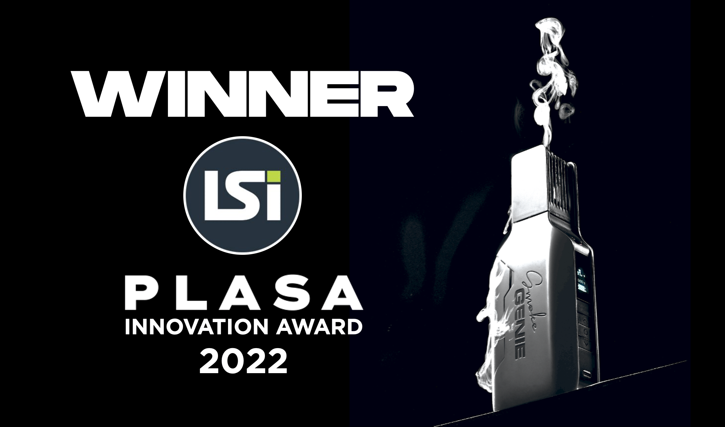 SmokeGENIE wins PLASA INNOVATION AWARD! – PMI Gear