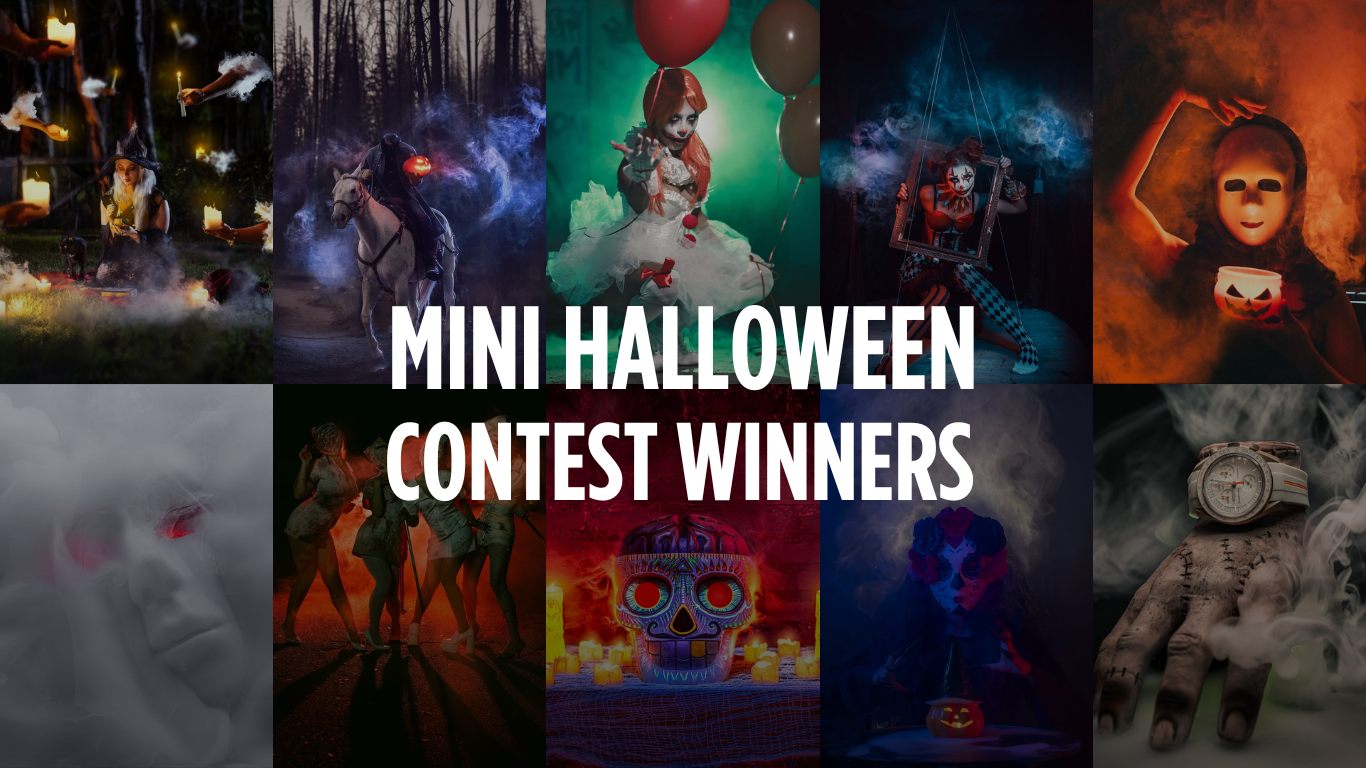 WINNERS: 2024 Mini Halloween Mini Contest with a Fog Machine – PMI Gear